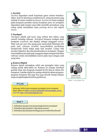 Tik kelas 7. bab 5. perangkat keras (hardware) komputer | PDF