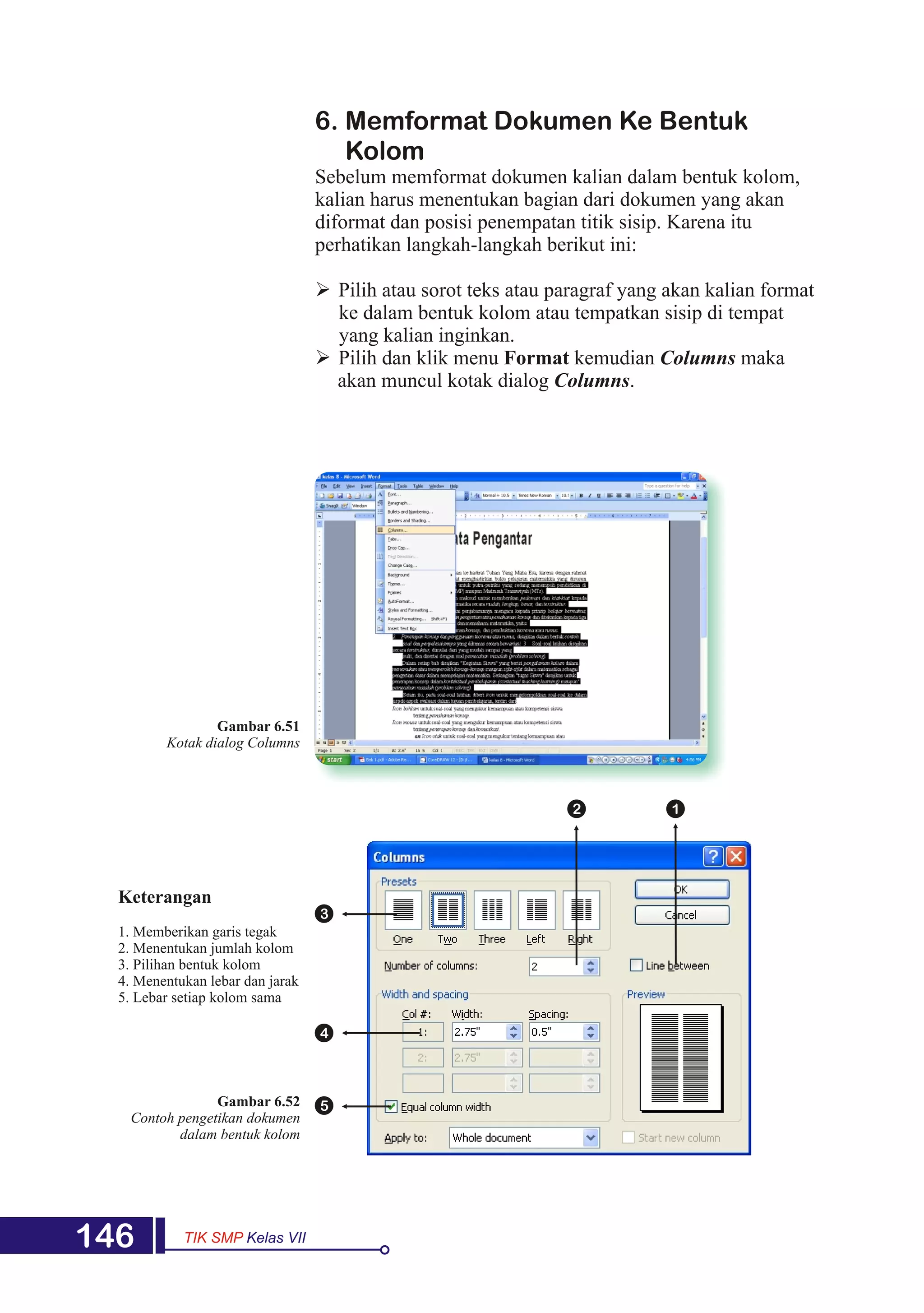 Tik kelas 7. bab 6. perangkat lunak (software) komputer | PDF
