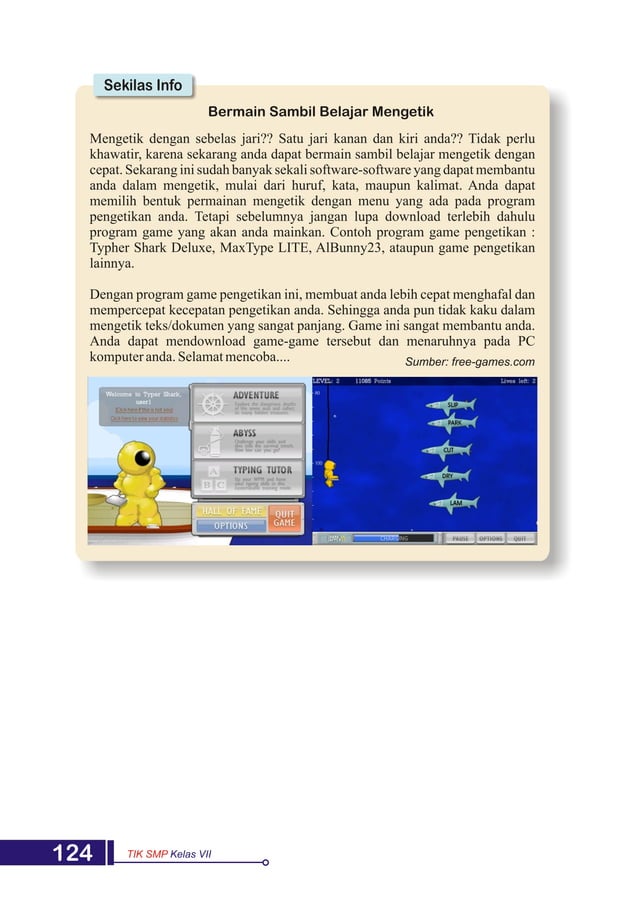 Tik kelas 7. bab 6. perangkat lunak (software) komputer | PDF