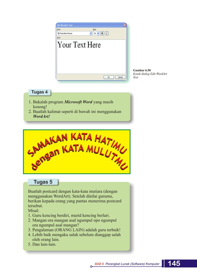 Tik kelas 7. bab 6. perangkat lunak (software) komputer | PDF