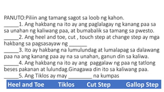 Tiklos evaluation | PPTX