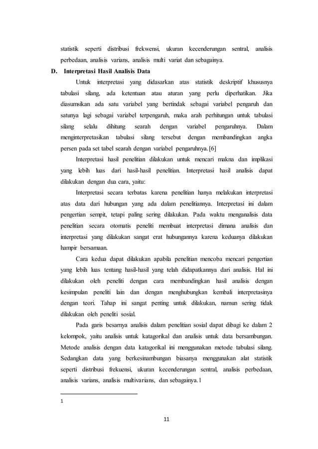 makalah metode analisis | DOCX