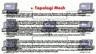 MACAM-MACAM TOPOLOGI JARINGAN | PPT