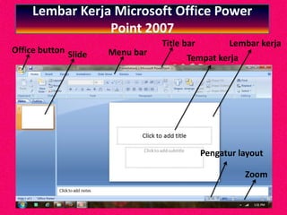 MICROSOFT OFFICE POWER POINT 2007 | PPTX