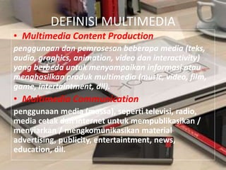 Tik multimedia | PPTX