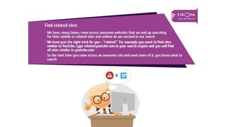 7 Smarter ways of searching on the Internet! | PPTX