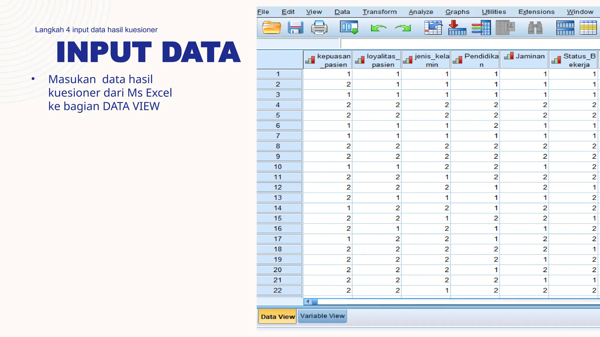 TIK Pertemuan ke 7 SPSS - bivariat.pptx