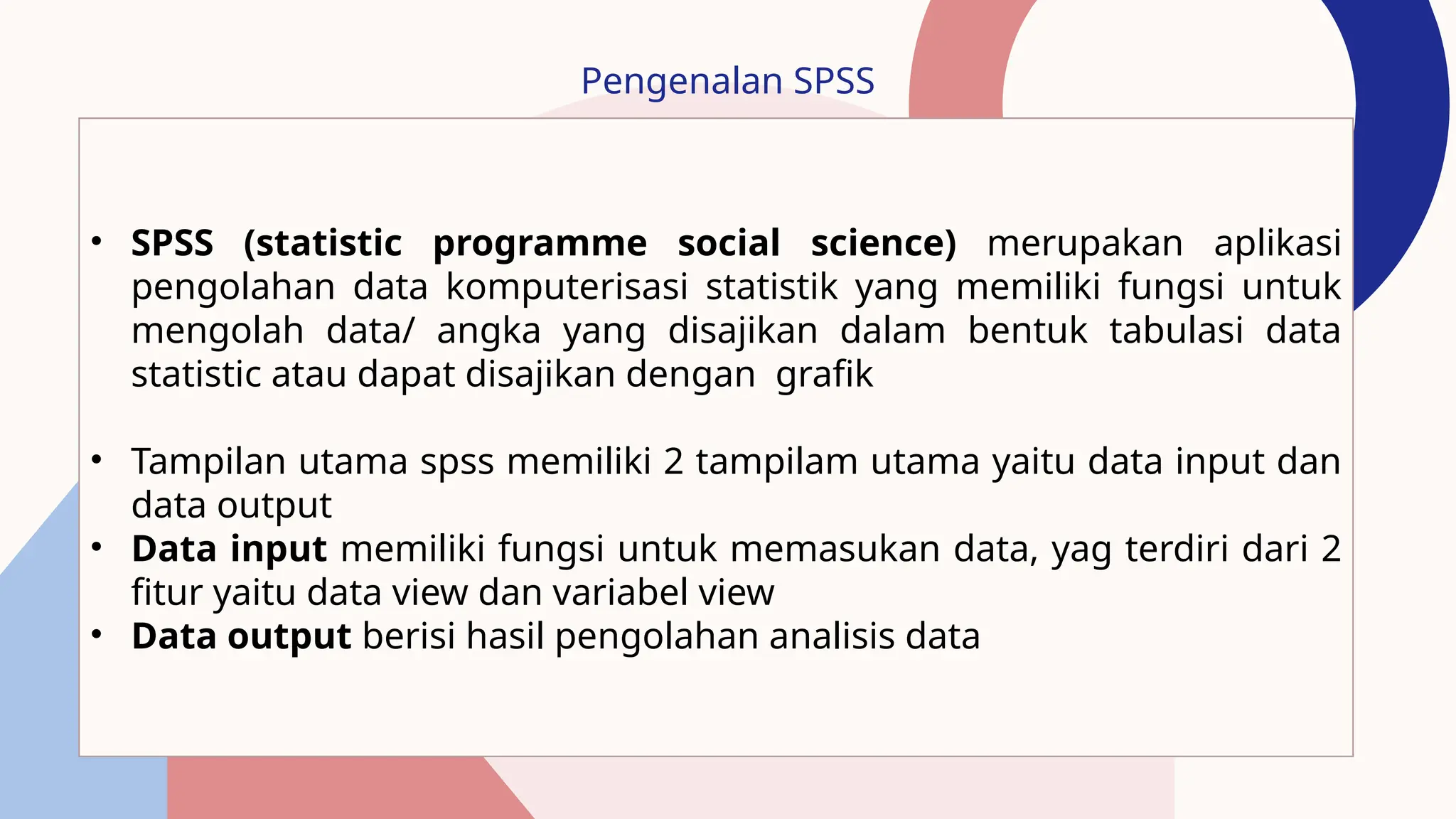 TIK Pertemuan ke 7 SPSS - bivariat.pptx