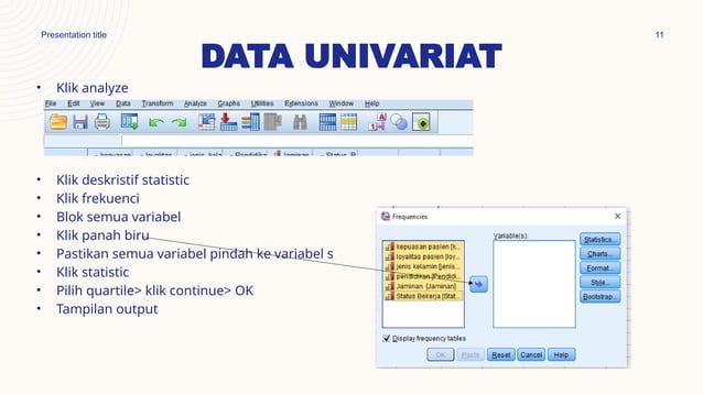 TIK Pertemuan ke 7 SPSS - bivariat.pptx
