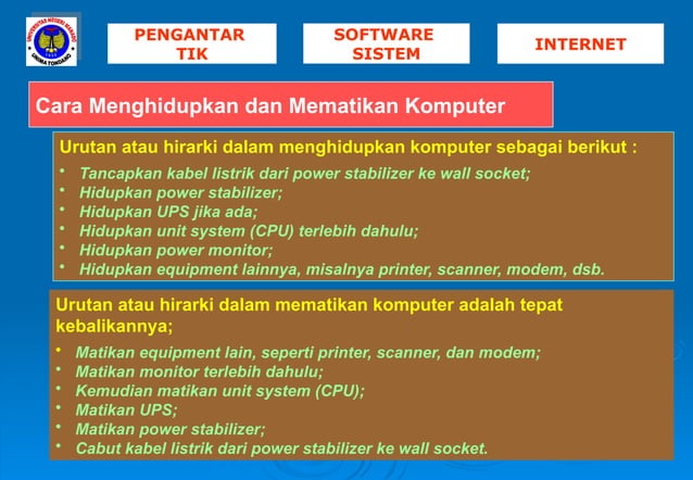 TIK PRESENTASI MENGENAL KOMPUTER DI ERA DIGITAL | PPTX