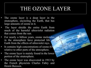 Ozone layer | PPTX