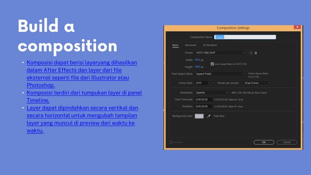 Pengenalan Software Adobe After Effect - SMA 3 | PPTX