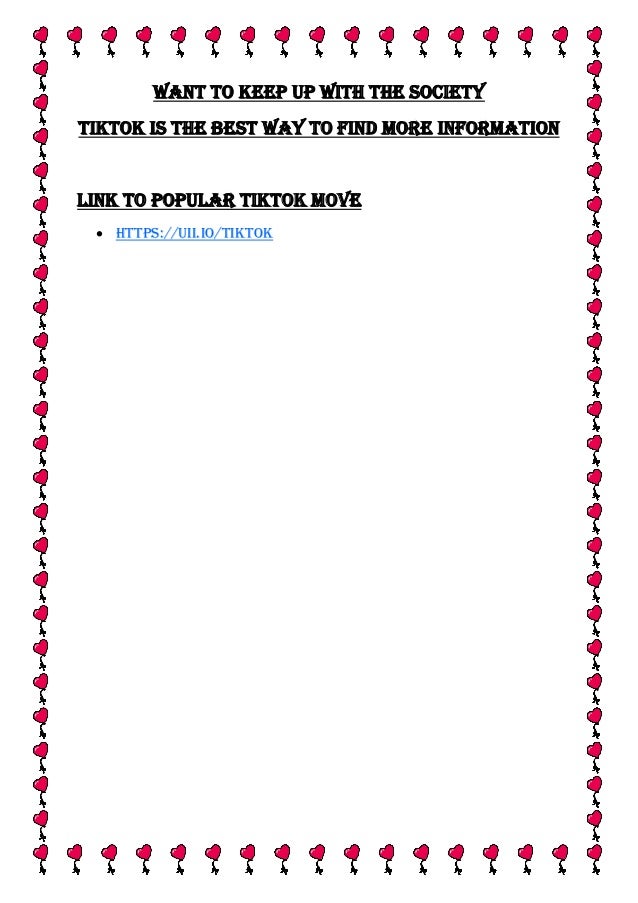 Tiktok Pdf