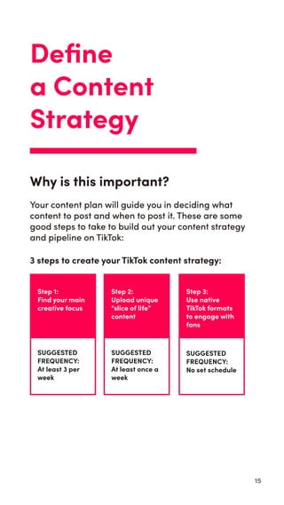 TikTok - Detailed Playbook for Creators | PDF
