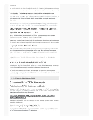 TikTok Algorithm Secrets To Grow Fast (2024) | PDF