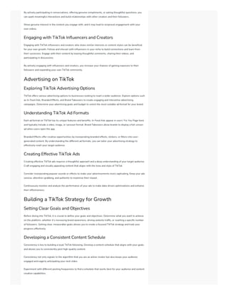 TikTok Algorithm Secrets To Grow Fast (2024) | PDF