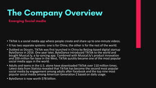 Tik tok case study | PDF