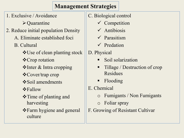 Fungi-Nematode Interaction: Diversity, Ecology and Bio-control Prospects in Agriculture | PPTX