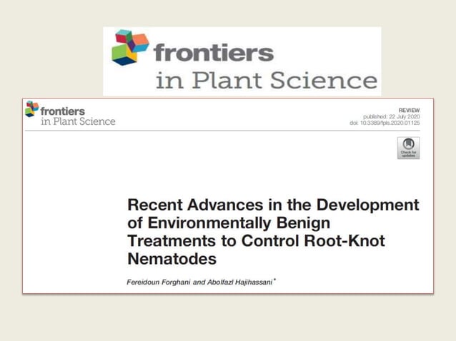 Fungi-Nematode Interaction: Diversity, Ecology and Bio-control Prospects in Agriculture | PPTX