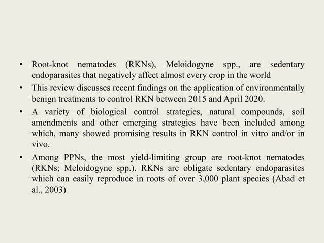 Fungi-Nematode Interaction: Diversity, Ecology and Bio-control Prospects in Agriculture | PPTX
