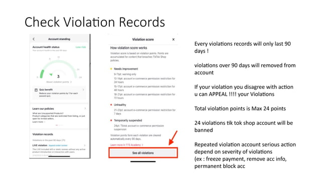 tik tok community guidelines TRANSFER.pptx | Skin and Dermatology ...
