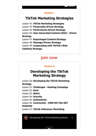 Tik tok mastery for business | PDF