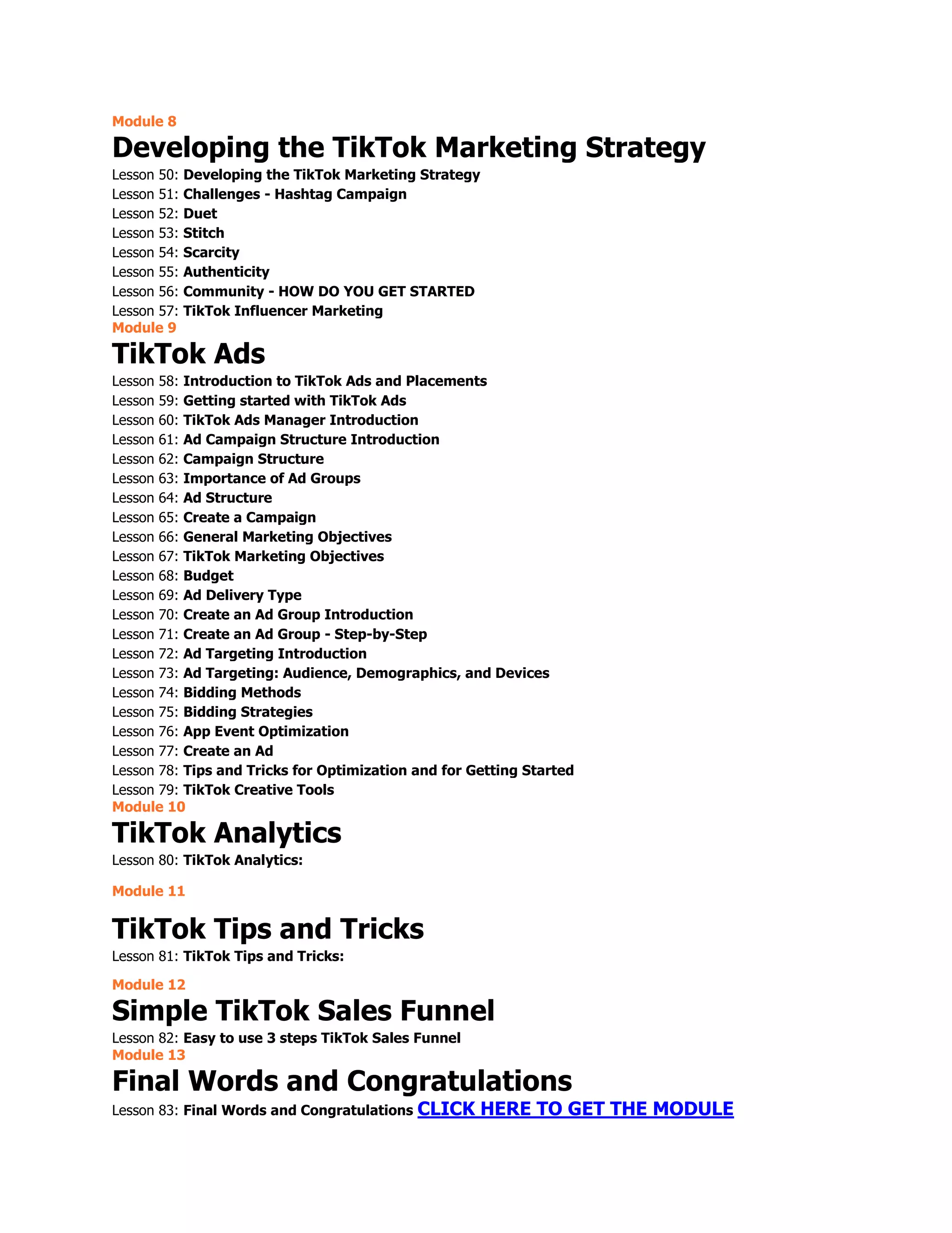 Tik tok mastery for business converted | PDF