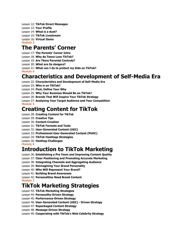 Tik tok mastery for business converted | PDF