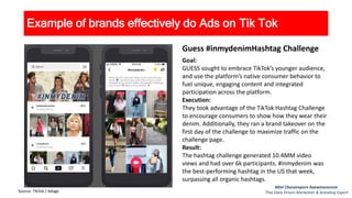 Tik tok in Thailand insight by Mint_Kaewmanorom 2020 | PPTX