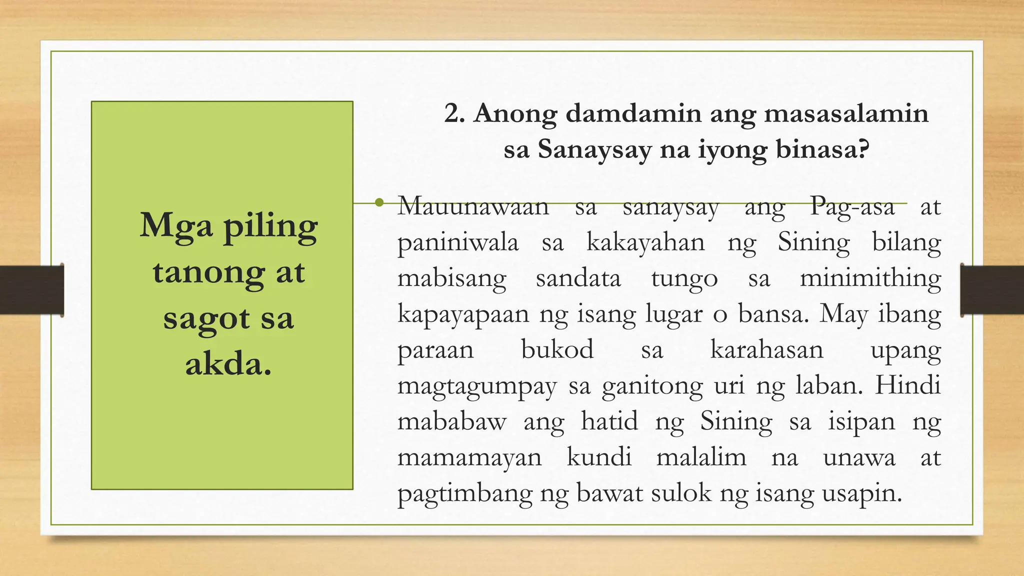 tilamsik-ng-Sining-1.pptx................................... | PPTX