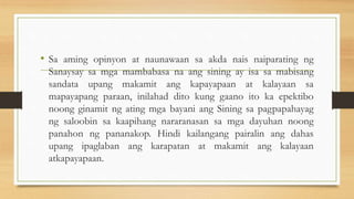 tilamsik-ng-Sining-1.pptx................................... | PPTX