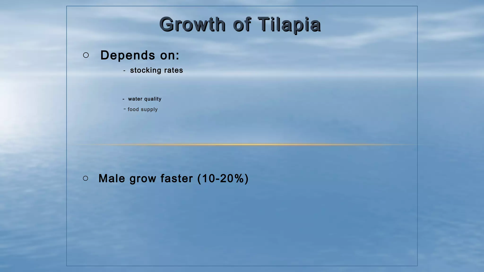 Tilapia Hatchery Management and Fingerling Production | PPT
