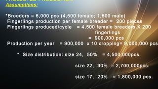 Tilapia Hatchery Management and Fingerling Production | PPT