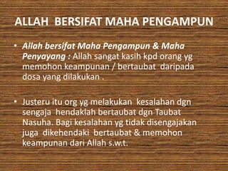 Tilawah al quran-sifat allah | PPTX