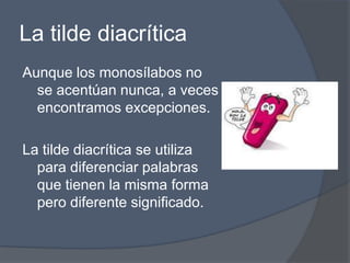 Tilde diacrítica | PPTX