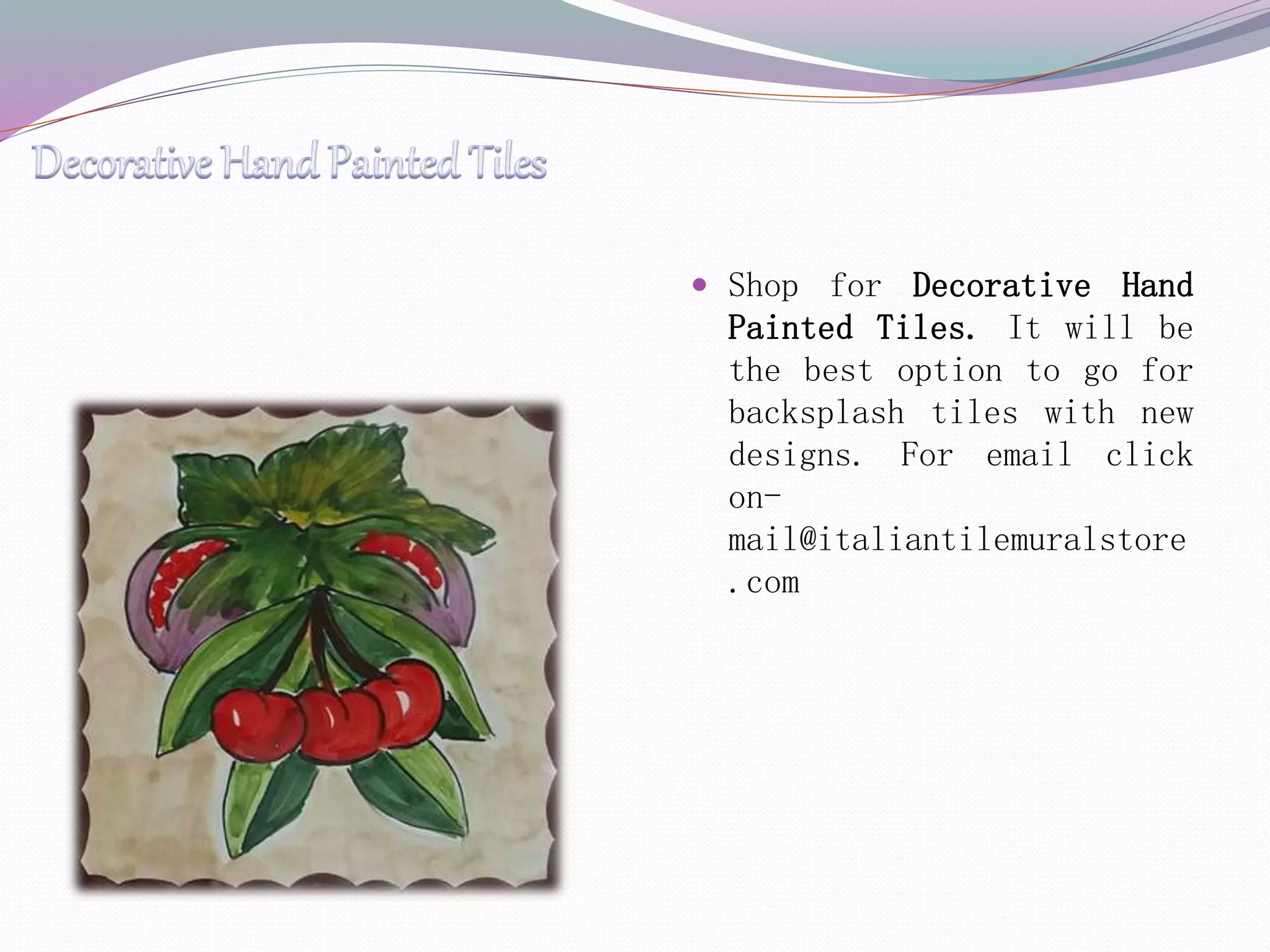 Tile art ceramic | PPT