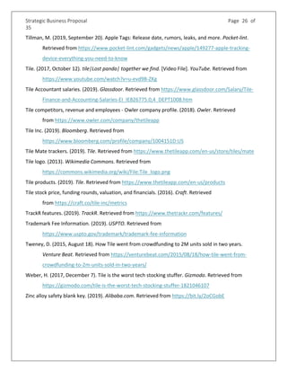 Tile Business Proposal | PDF | Smartphones | Consumer Electronics