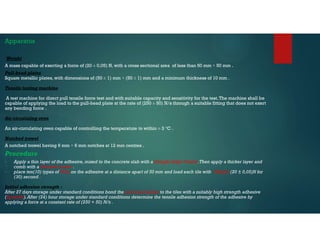 (Presentation): Tile Ceramic bonding - Testing | PDF