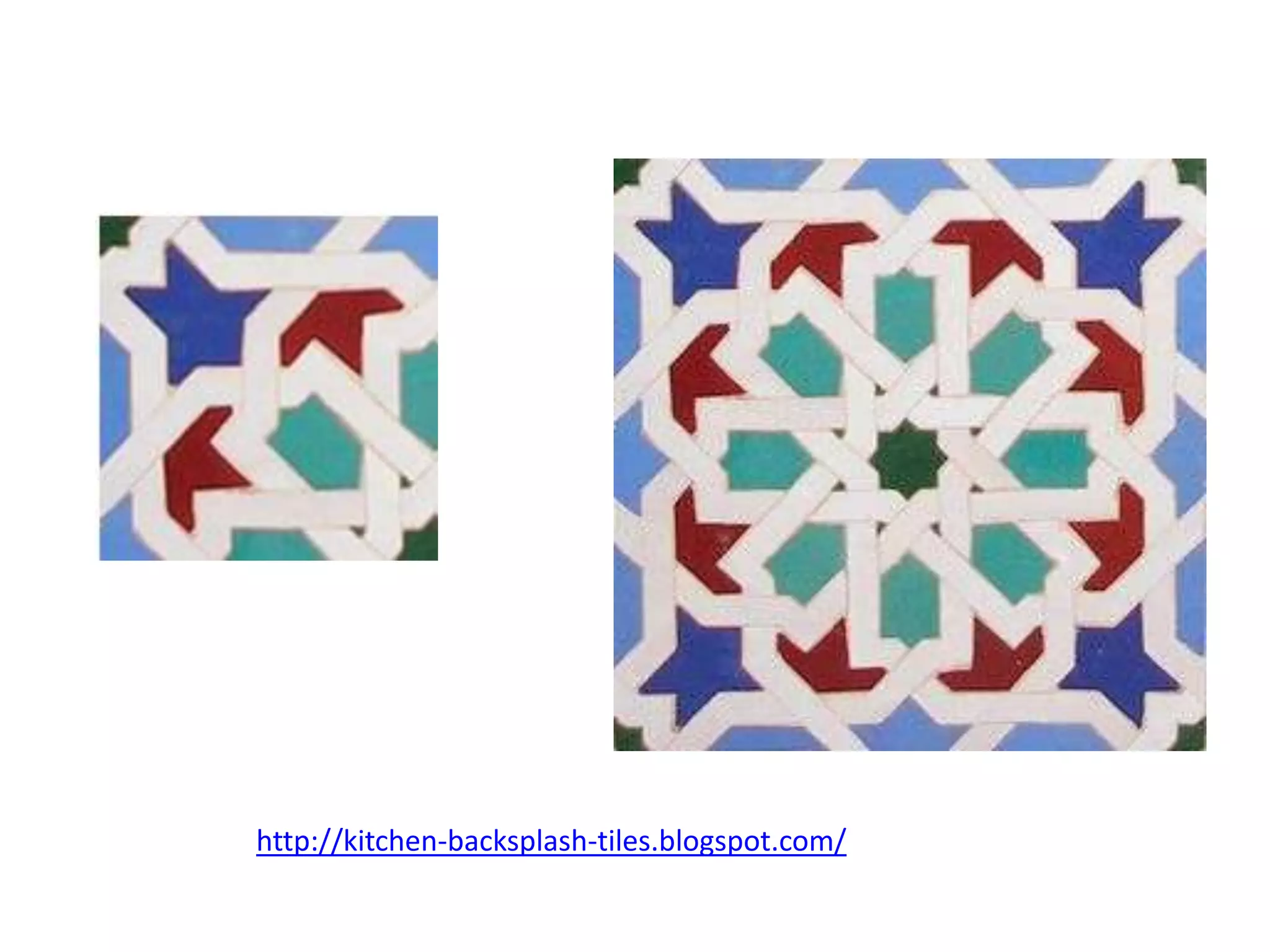 Islamic Art Tile Examples For Students | PPTX