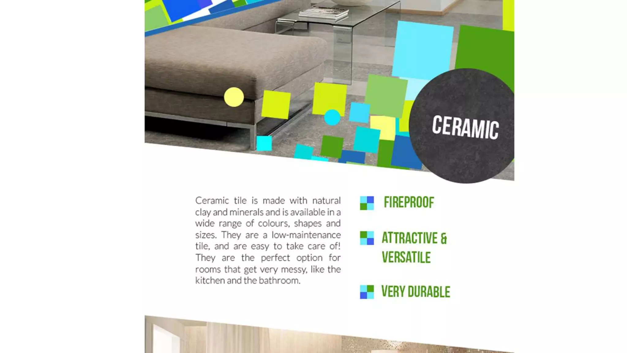 Your Guide to Types of Tiles and Materials | PPTX