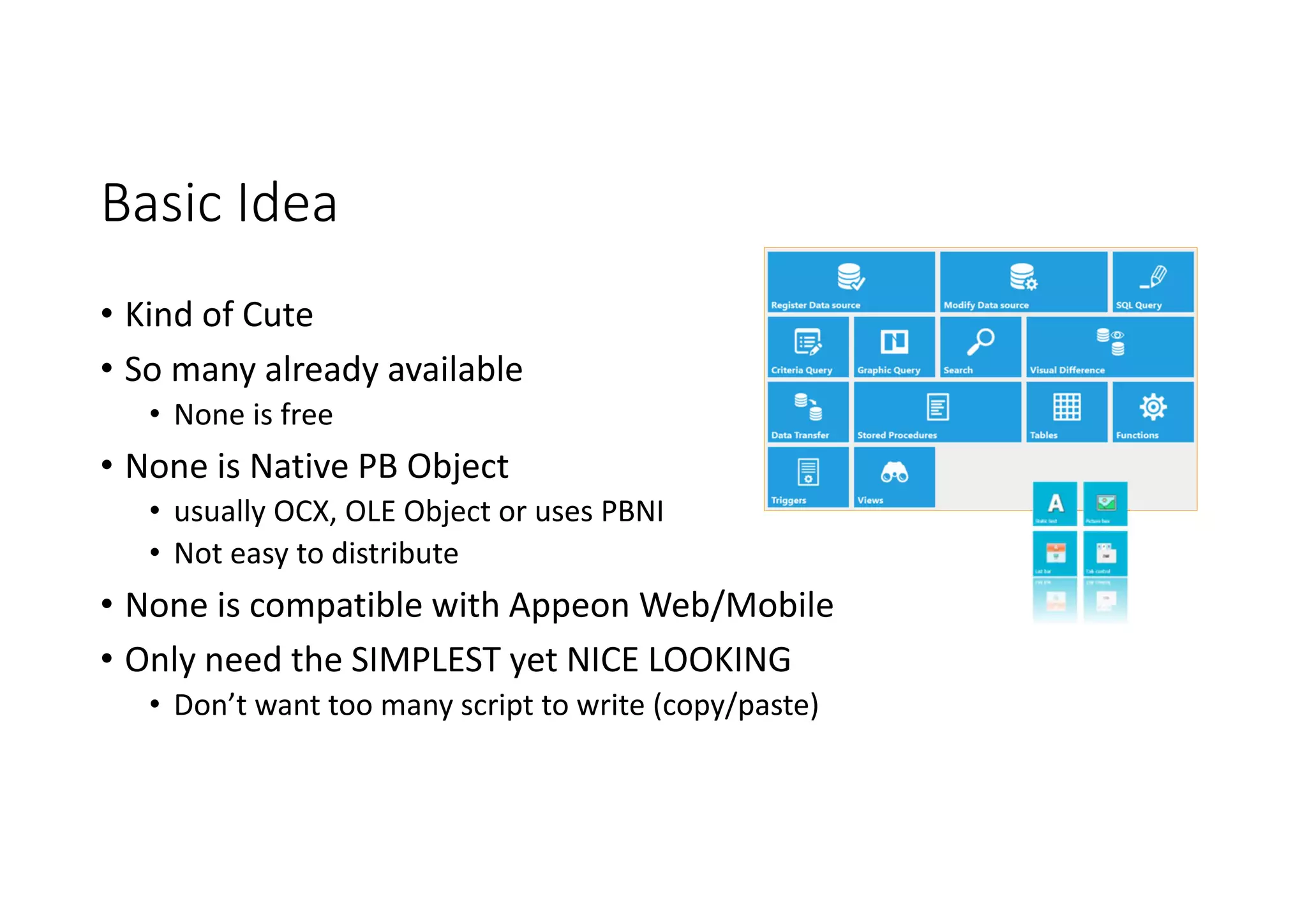 #PowerBuilder #tile #menu using #Datawindow | PPT