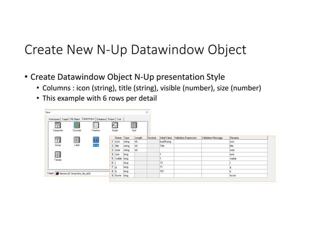 #PowerBuilder #tile #menu using #Datawindow | PPT