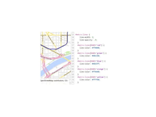 Tilemill: Making Custom Transit Maps | PPT