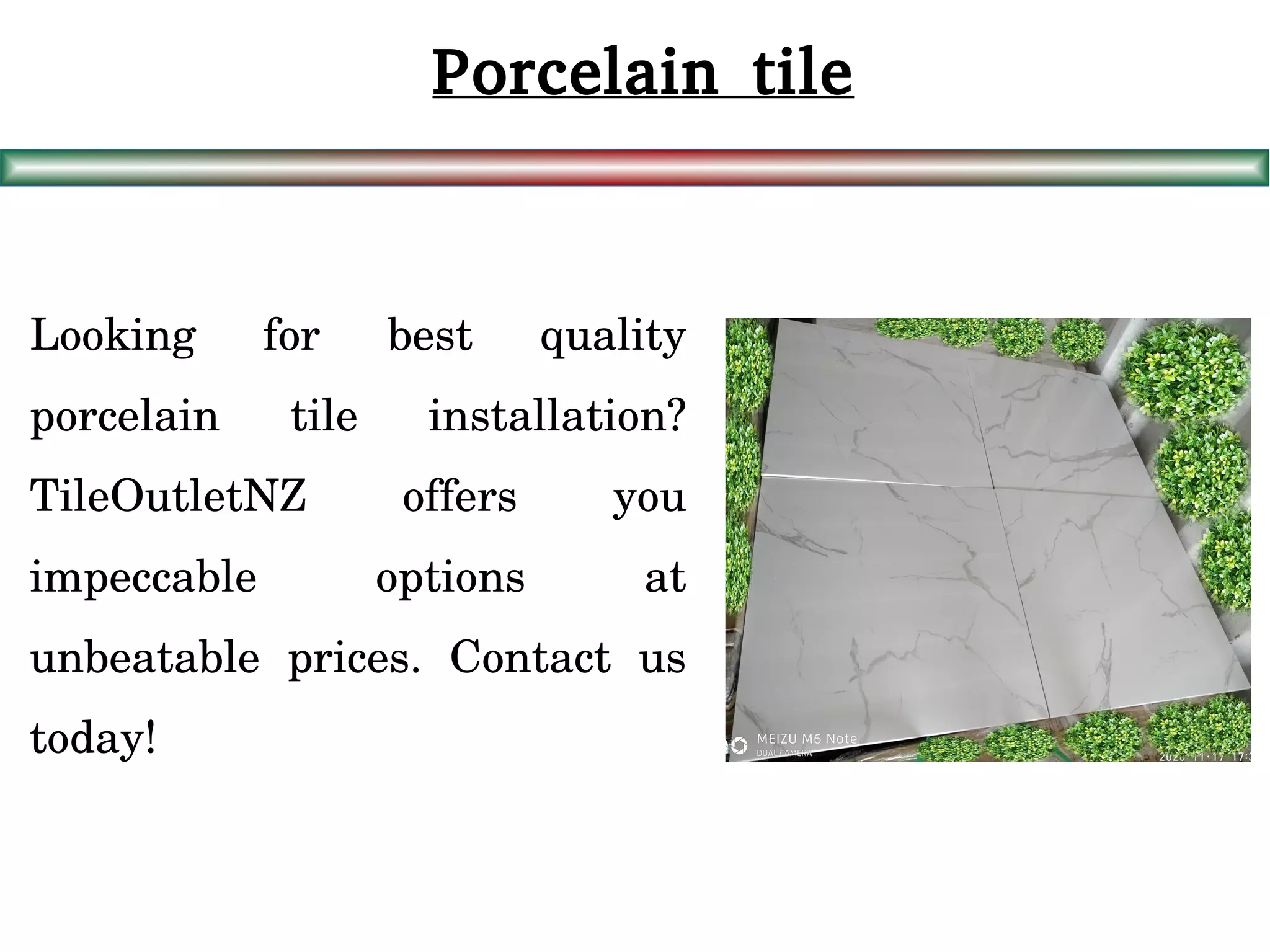 porcelain tile | PDF