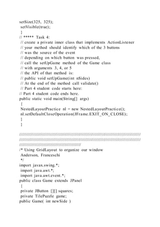 TilePUzzle class Anderson, Franceschi public class TilePu.docx