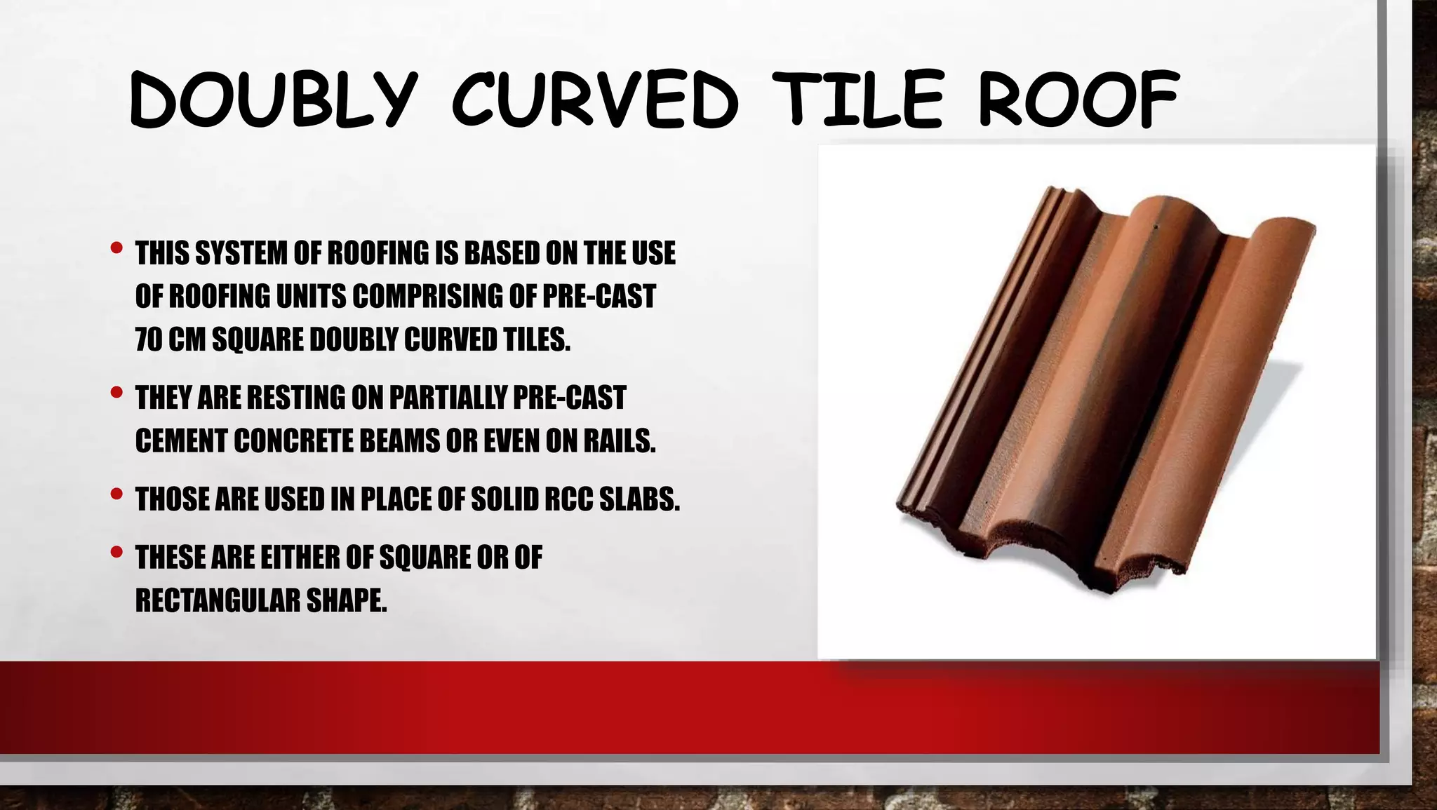 Tile Roofing- Materials and Techniques | PPTX