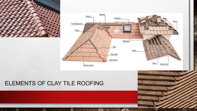 Tile Roofing- Materials and Techniques | PPTX | Interior Decorating ...