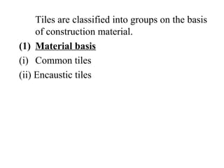 Tiles | PPT