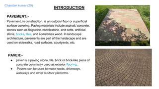 Tiles and pavers outdoors | PPT