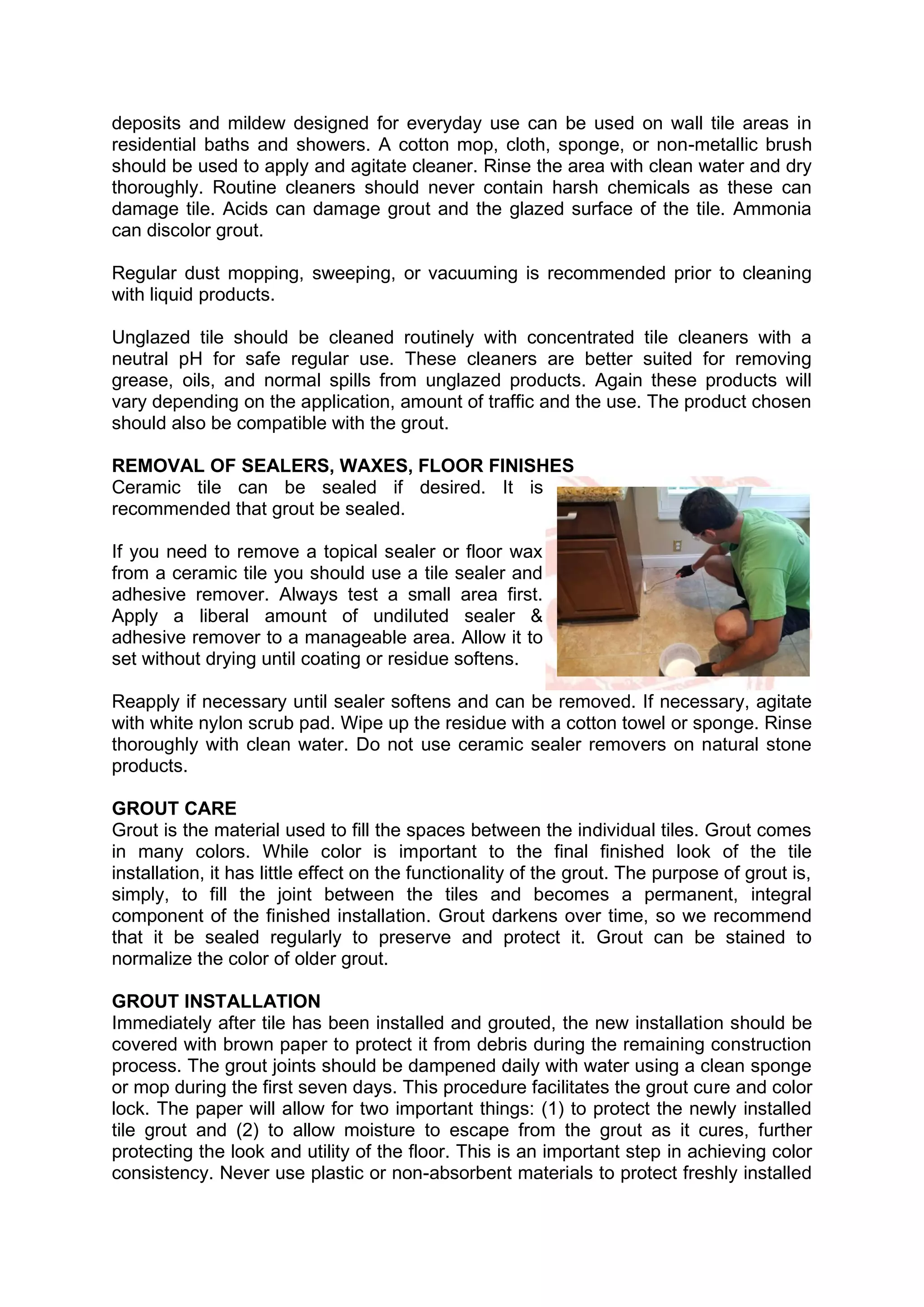 TILE SETTING NC II | PDF